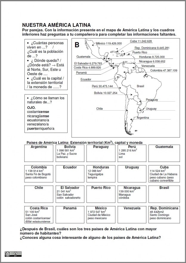 Tareas con vacío de información | Página de inicio