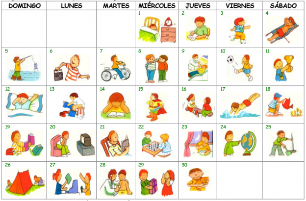 El Tiempo en el Calendario | Página de inicio